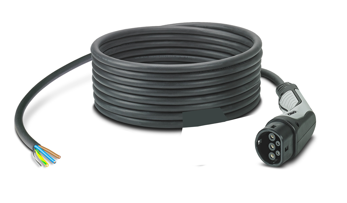 EV CABLE T2C 1P 32A 250V 8M S - GARO Professional