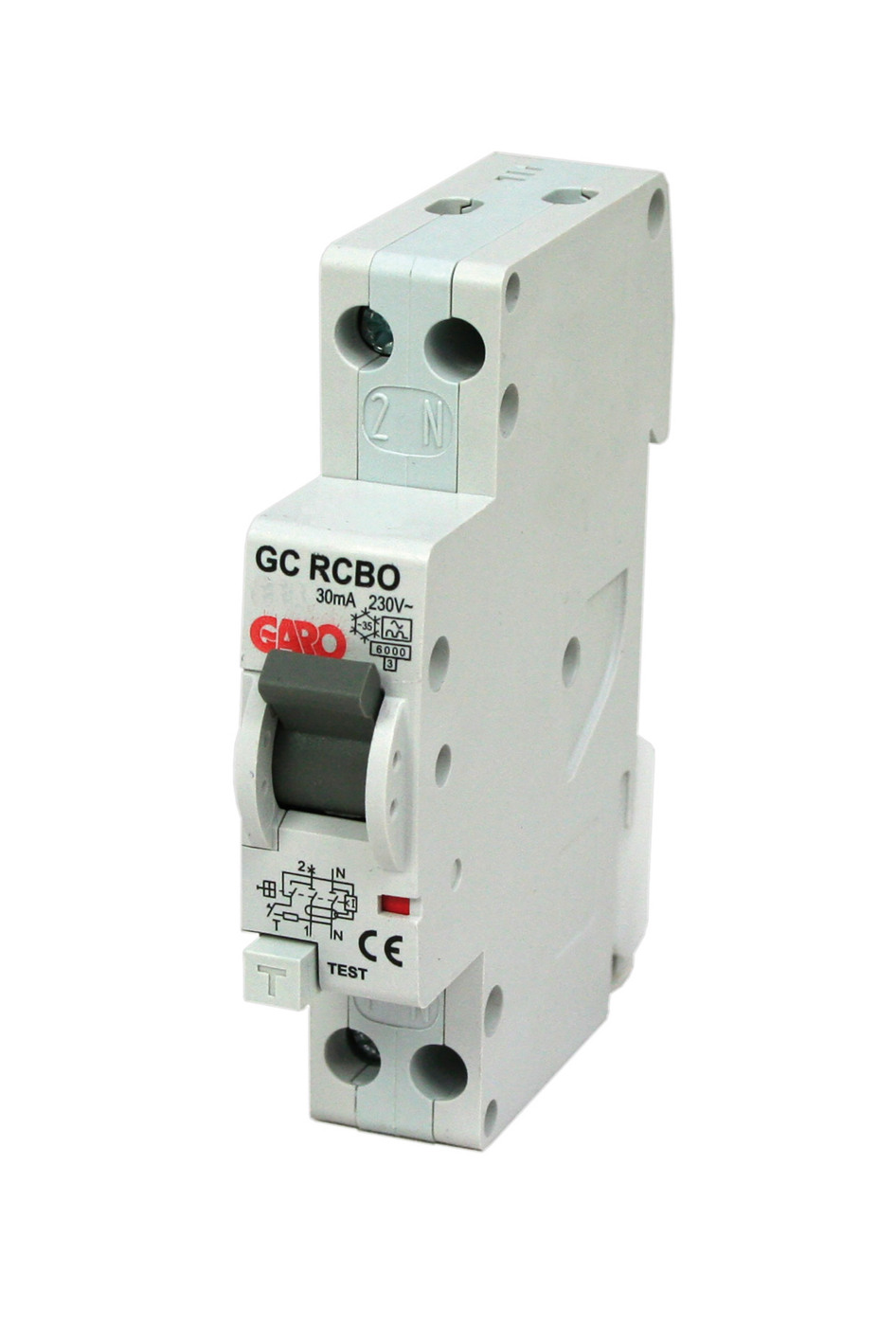 RCBO GC C-CHAR 6A 2P - GARO Professional