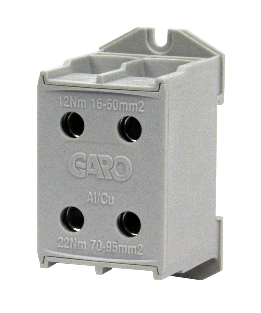 TERMINAL BL GREY 95mm² Al/CU 2P - GARO Professional