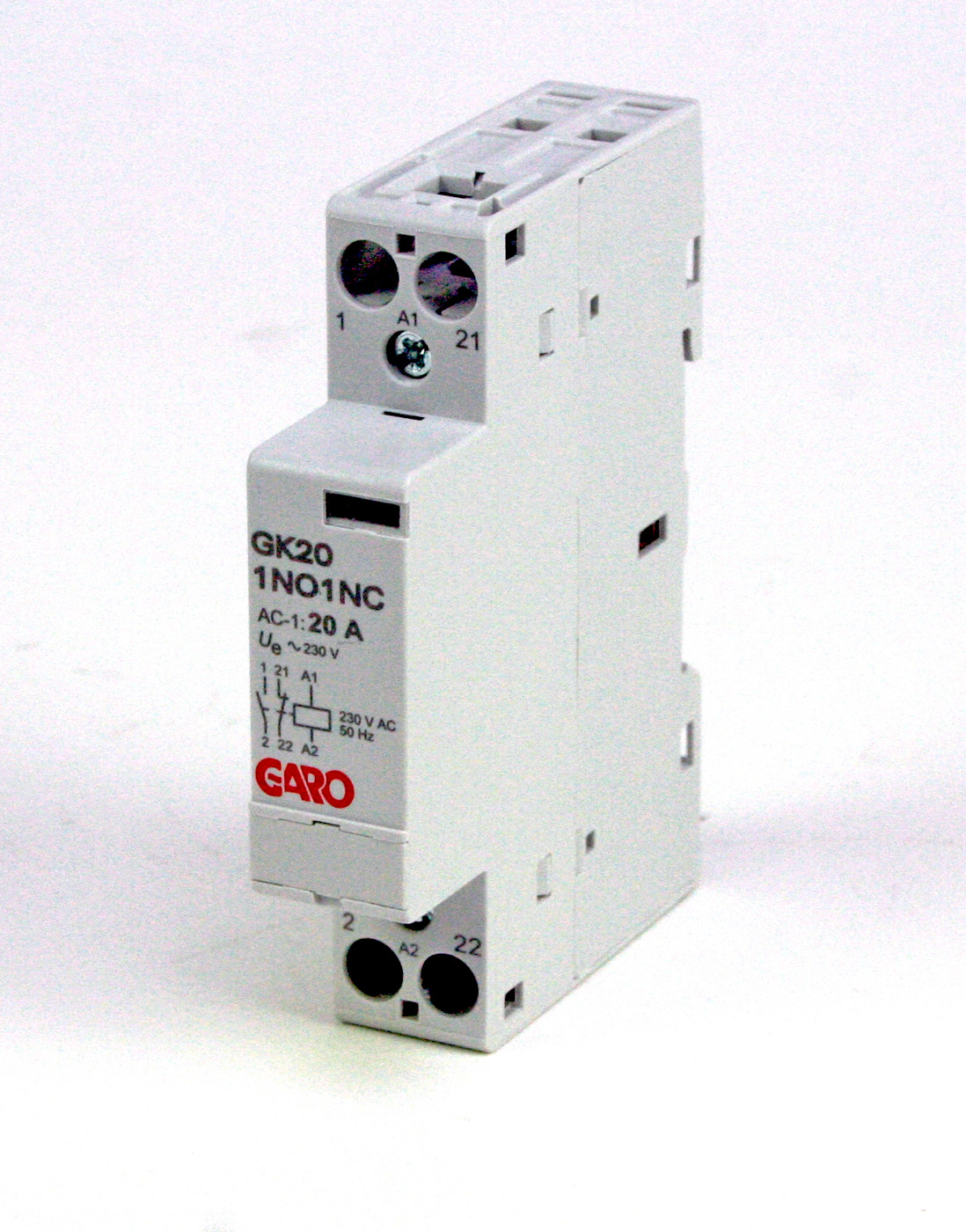 CONTACTOR 20 1NO1NC 230V 1M - GARO Professional