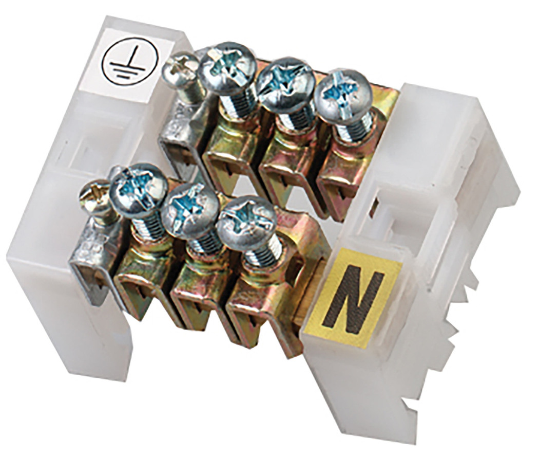 TERMINALS N+PE 3X16+6 - GARO Professional