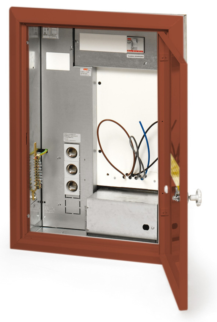 METER CAB REC L25A 1PL RED - GARO Professional