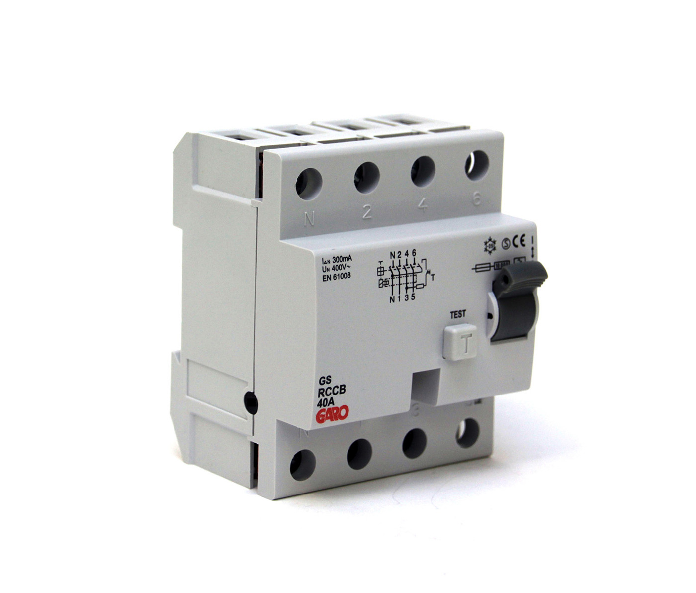 RCCB GS 40A 4P 300mA - GARO Professional