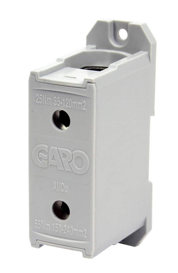 PLINT GRÅ 240mm² Al/CU 1P - GARO Proffs