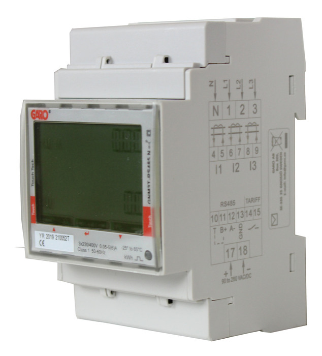 ENERGYMETER TRAFO 5A MODBUS - GARO Professional